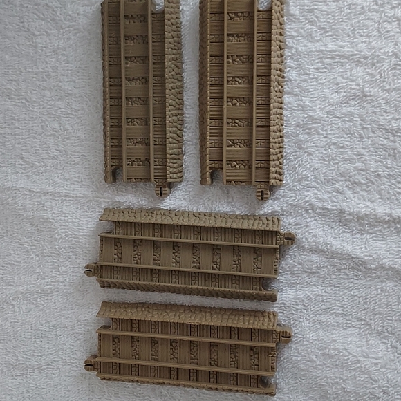 Mattel | Toys | Thomas Friends Trackmaster Set 4pc Tan 4 Inch ...